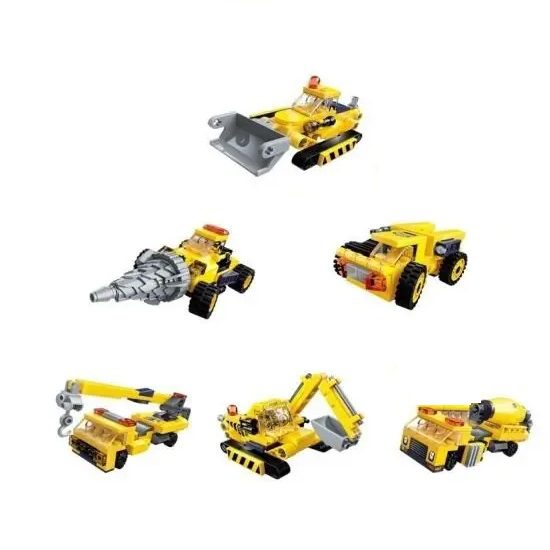 Купити Конструктор Будтехніка (від 70 деталей) Qman 1417 в інтернет-магазині Крутелик з ...