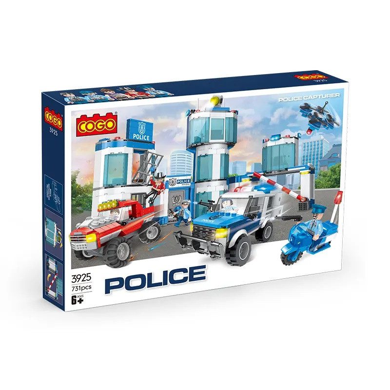 Купити Конструктор Cogo Police Поліцейська дільниця 3925, захоплення ...
