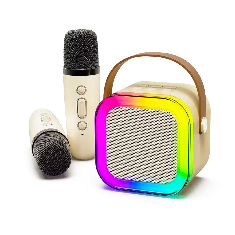 Купити Караоке з 2 мікрофонами та колонкою (Bluetooth, LED ...